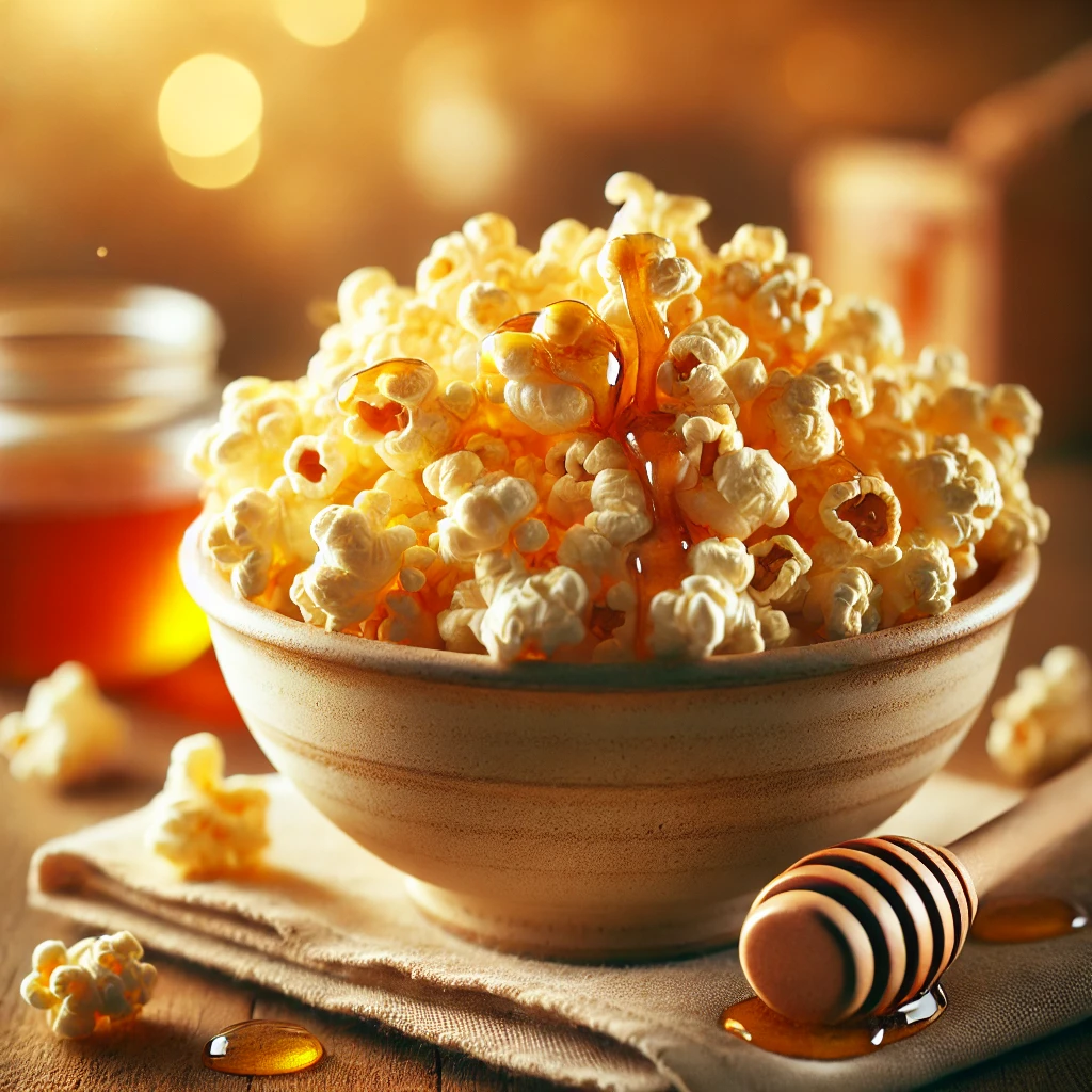Easy Sweet Honey Popcorn for Any Occasion - puredeliciousrecipes.com